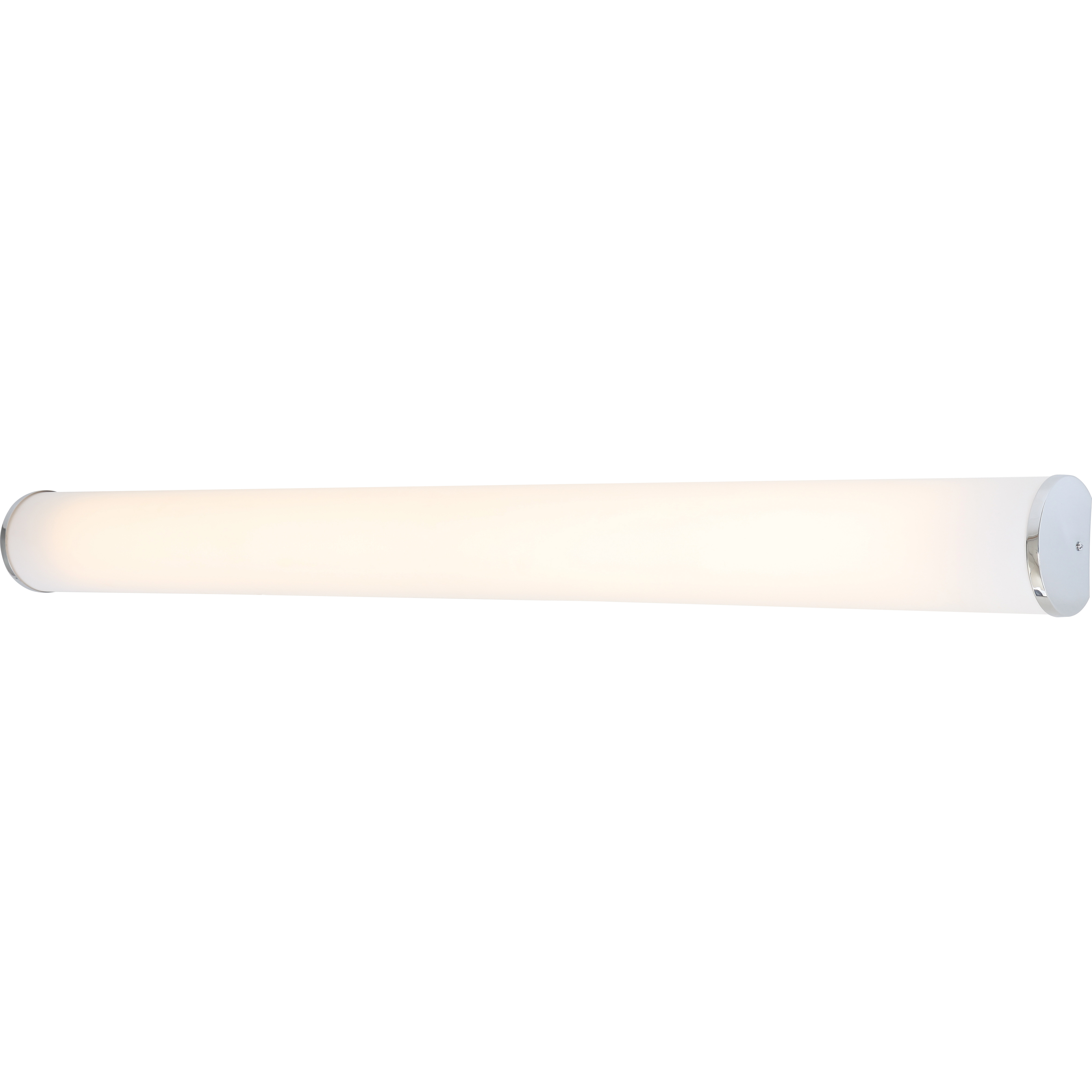 6184-3; 48" LED Bath & Vanity Light with Smooth White Acrylic Diffuser ...